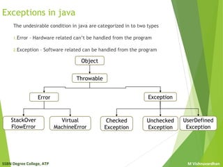 Exception handling | PPT