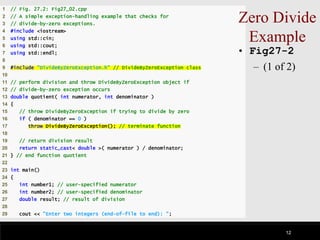 Exception handling | PPT
