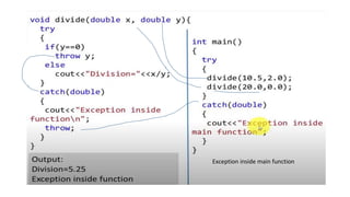 Exception handling | PPT