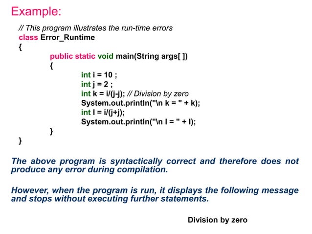 Exception Handling Exception Handling Exception Handling | PPT