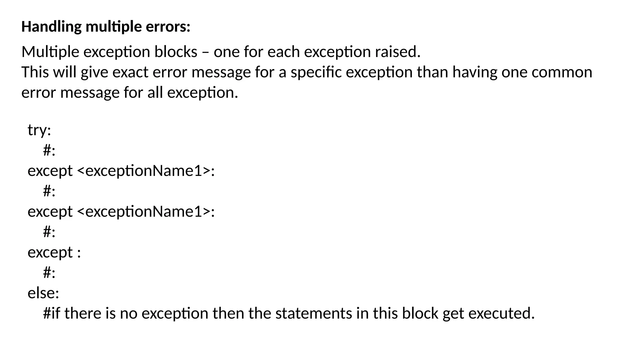 Exception handling.pptxnn h | PPT