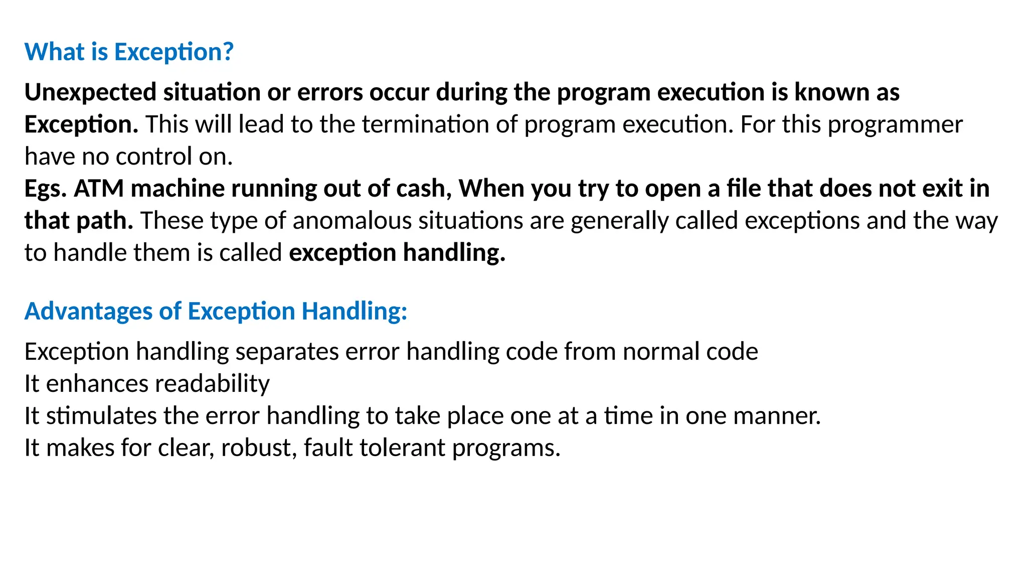 Exception handling.pptxnn h | PPT
