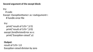 Exception handling.pptxnn h | PPT