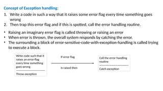 Exception handling.pptxnn h | PPT