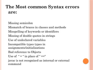 EXCEPTION HANDLING IN JAVA BY N SARATH KUMAR | PPT