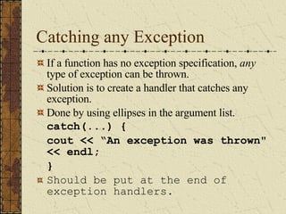 Exception Handling1 | PPT