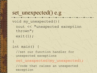 Exception Handling1 | PPT