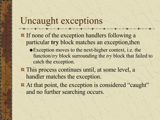 Exception Handling1 | PPT