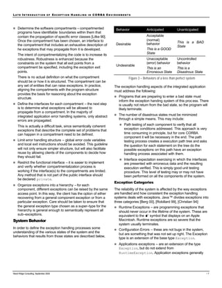 Exception Handling in CORBA Environments | PDF