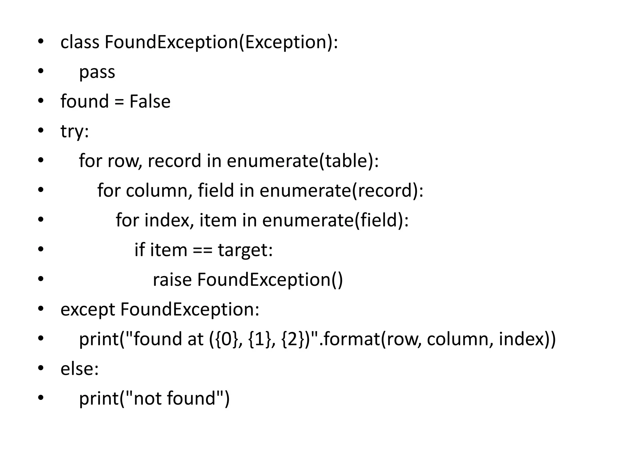 Exception Handling And Function In Python Ppt 9004