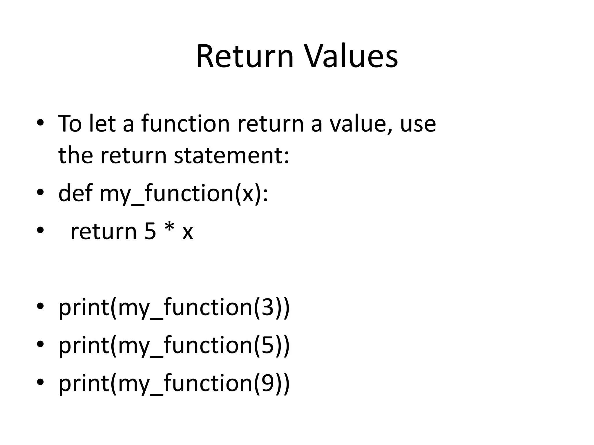 Exception Handling And Function In Python Ppt