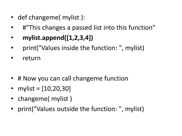 Exception handling and function in python | PPT