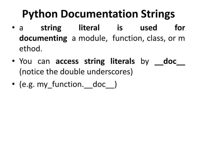 Exception handling and function in python | PPT