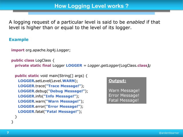 Exception handling & logging in Java - Best Practices (Updated)
