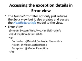 Exception handling in asp.net