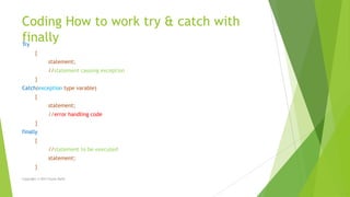 Exception handling in c | PPT