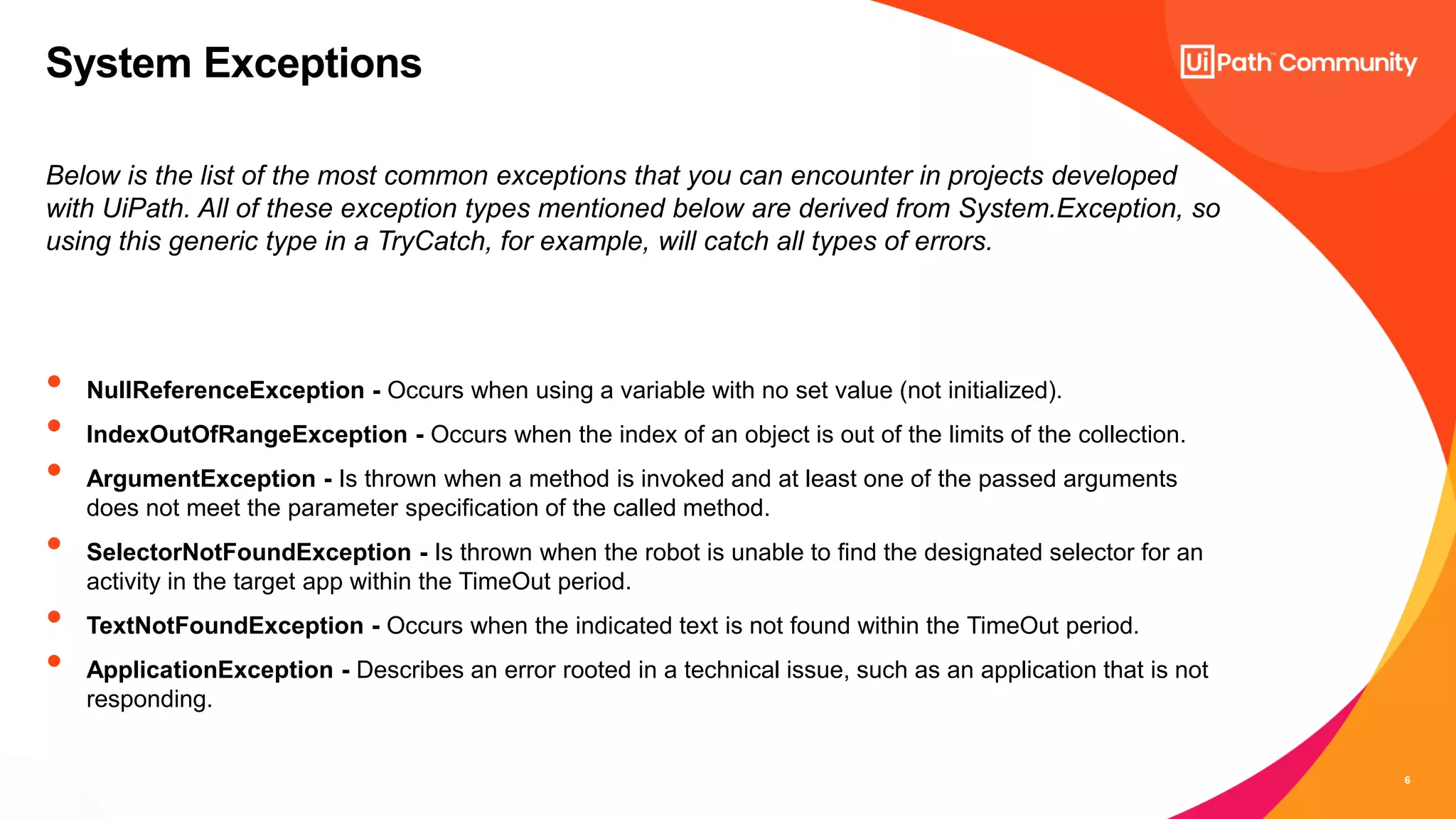 Exception Handling in UiPath.pptx