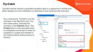 Exception Handling in UiPath.pptx