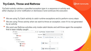 Exception Handling in UiPath.pptx