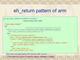 Exception handling poirting in gcc | PPT