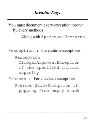Exception hierarchy | PPSX