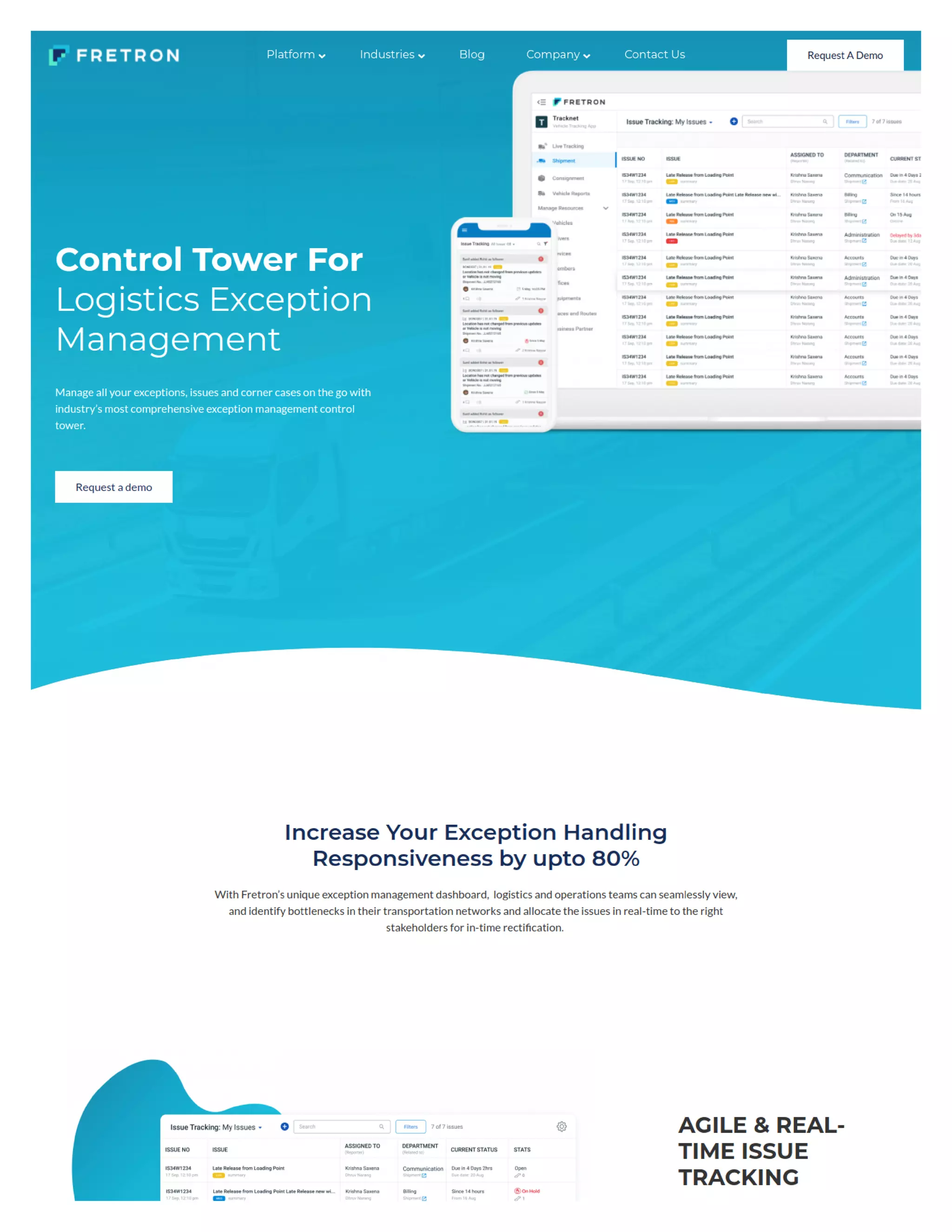 Exception Management Dashboard | Fretron.pdf