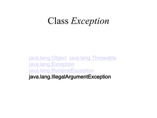 Exceptions | PPT