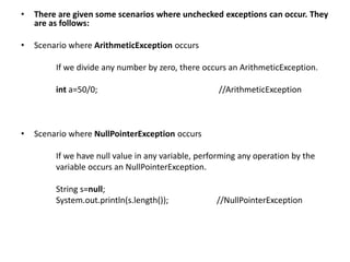 Exceptions | PPTX