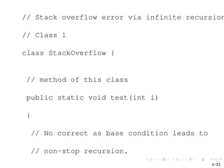 Types of Exceptionsfsfsfsdfsdfdsfsfsdfsd | PPT
