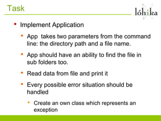 Exceptions in Java | PPTX