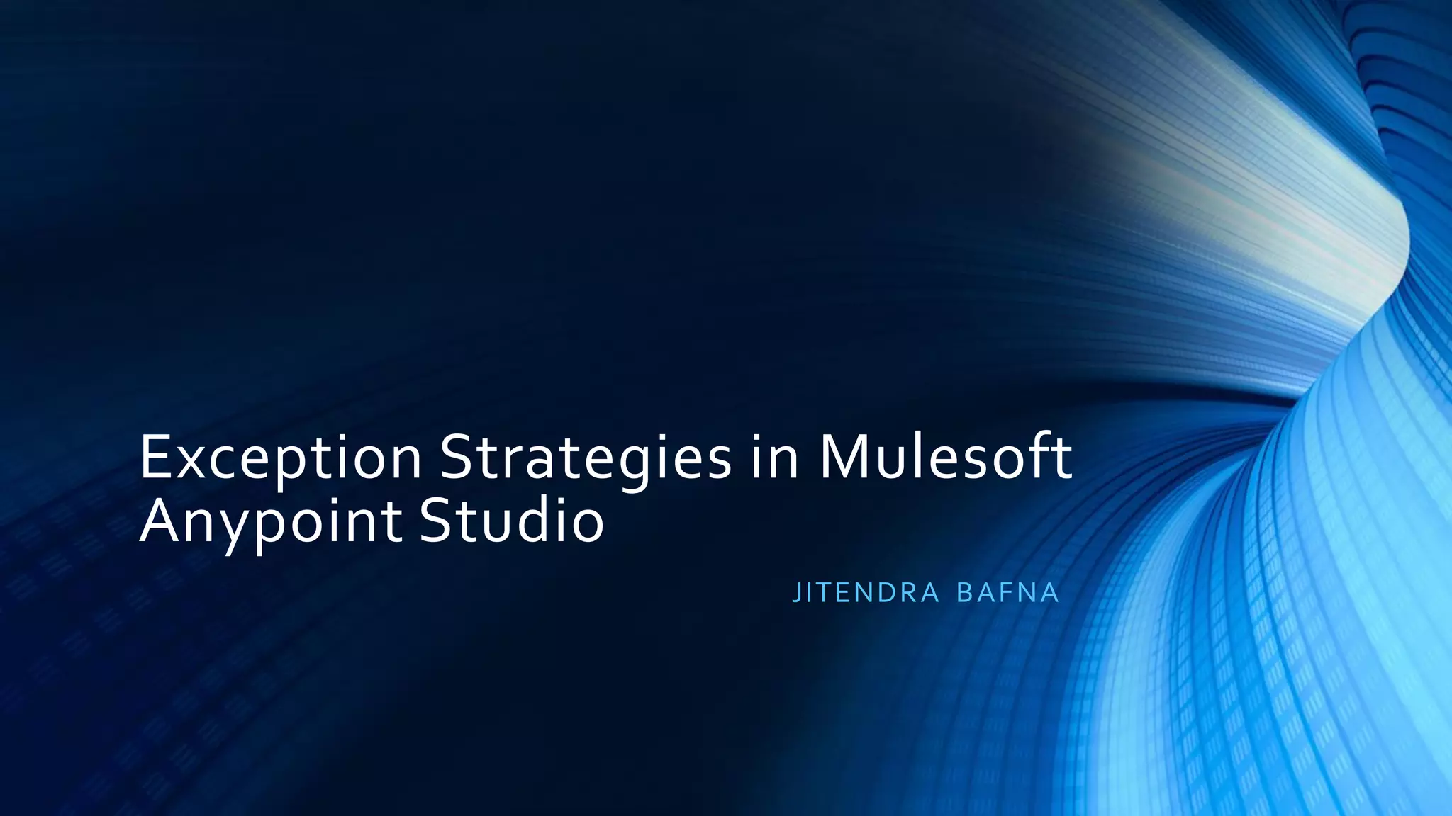 Exception strategies in MuleSoft Anypoint Studio | PDF | Technology ...