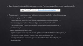 Exception strategy part 7 mapping exception strategy & exception mapping | PPT