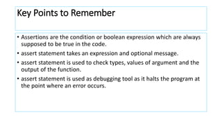 Exception Handling in Python | PPTX