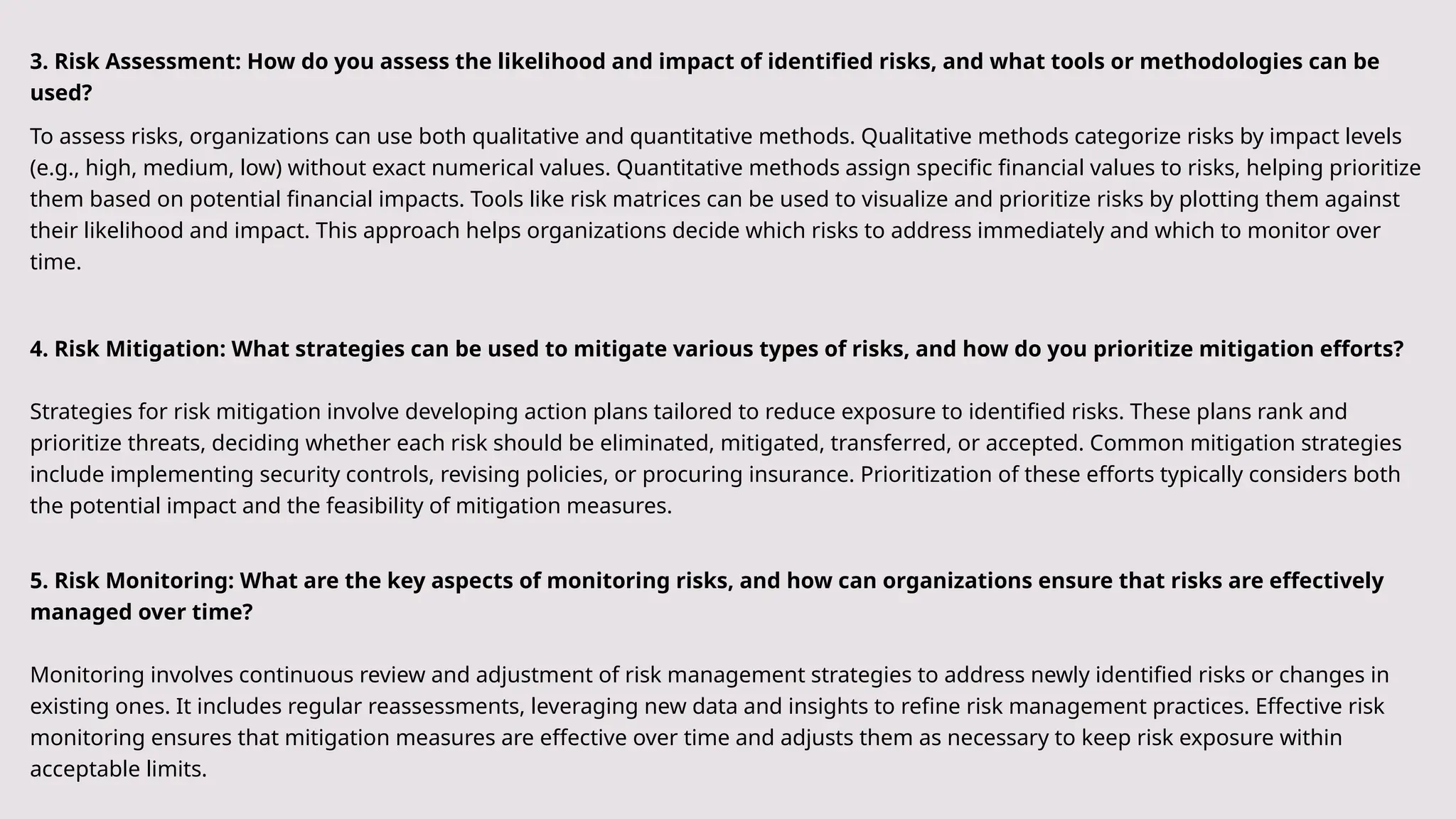 Mod 1 exercise 1 risk management fundamentals | PPT