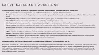 Mod 1 exercise 1 risk management fundamentals | PPT