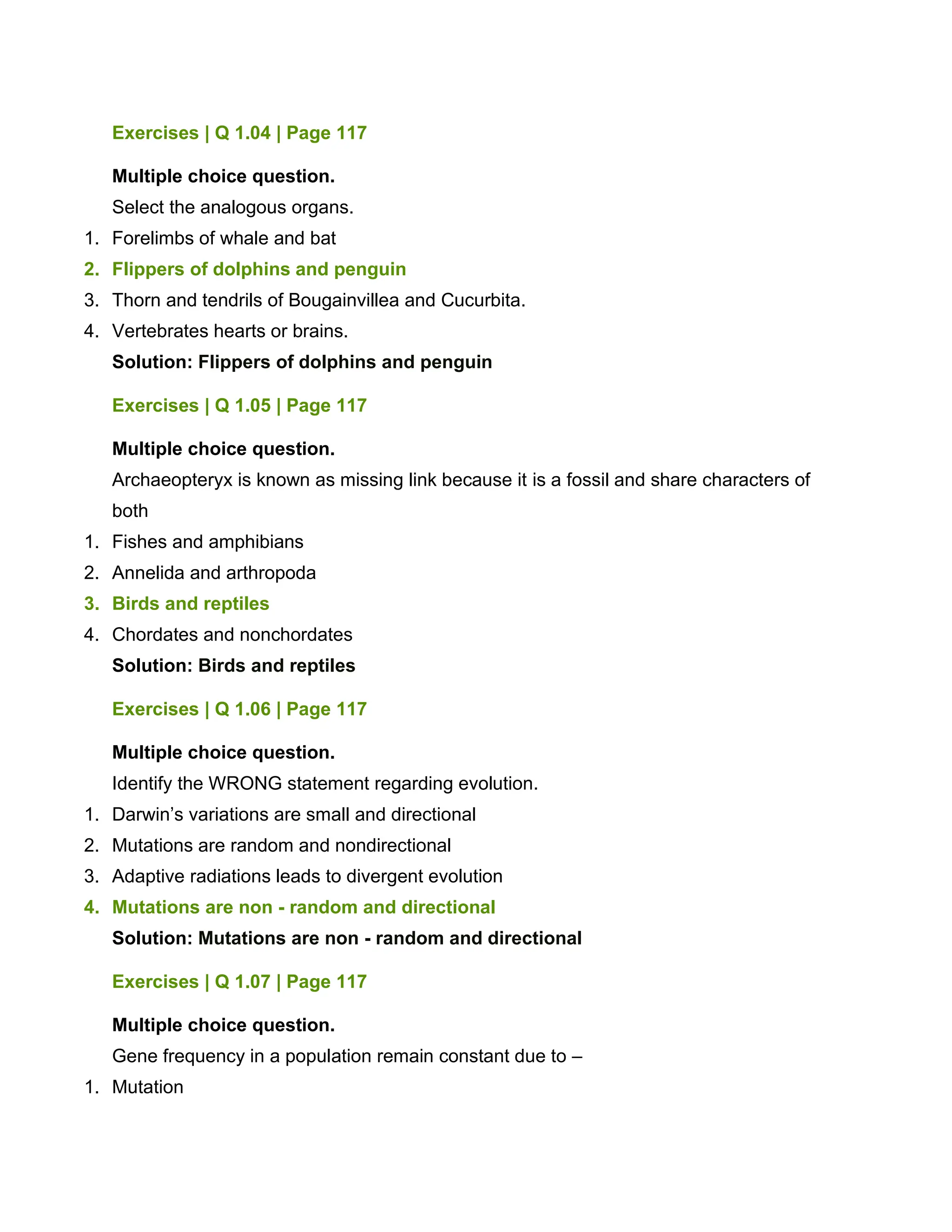 excercise , origin and evolution of life.pdf