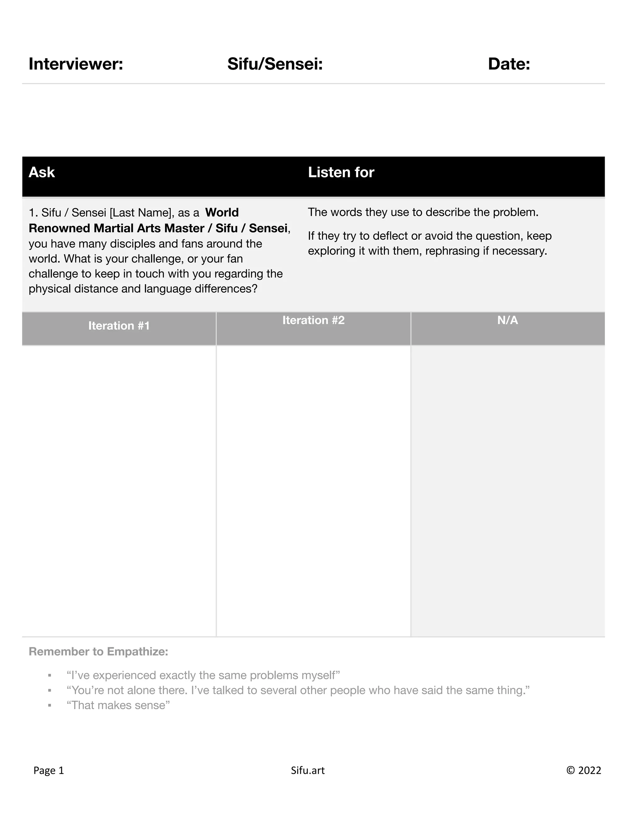 Excerp Customer Interview Script for Sifu.art.pdf