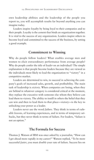 Excerpt from-12-disciplines-of-leadership-excellence | PDF