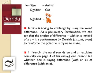 Excerpt from “on difference” - Mathankumar.S | PPT