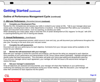 Excerpt from performance management training flipbook | PDF | Human ...