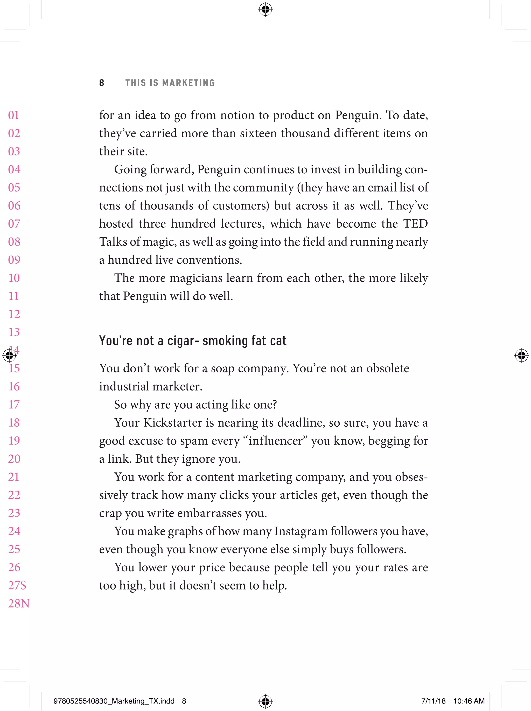 This is Marketing review | PDF