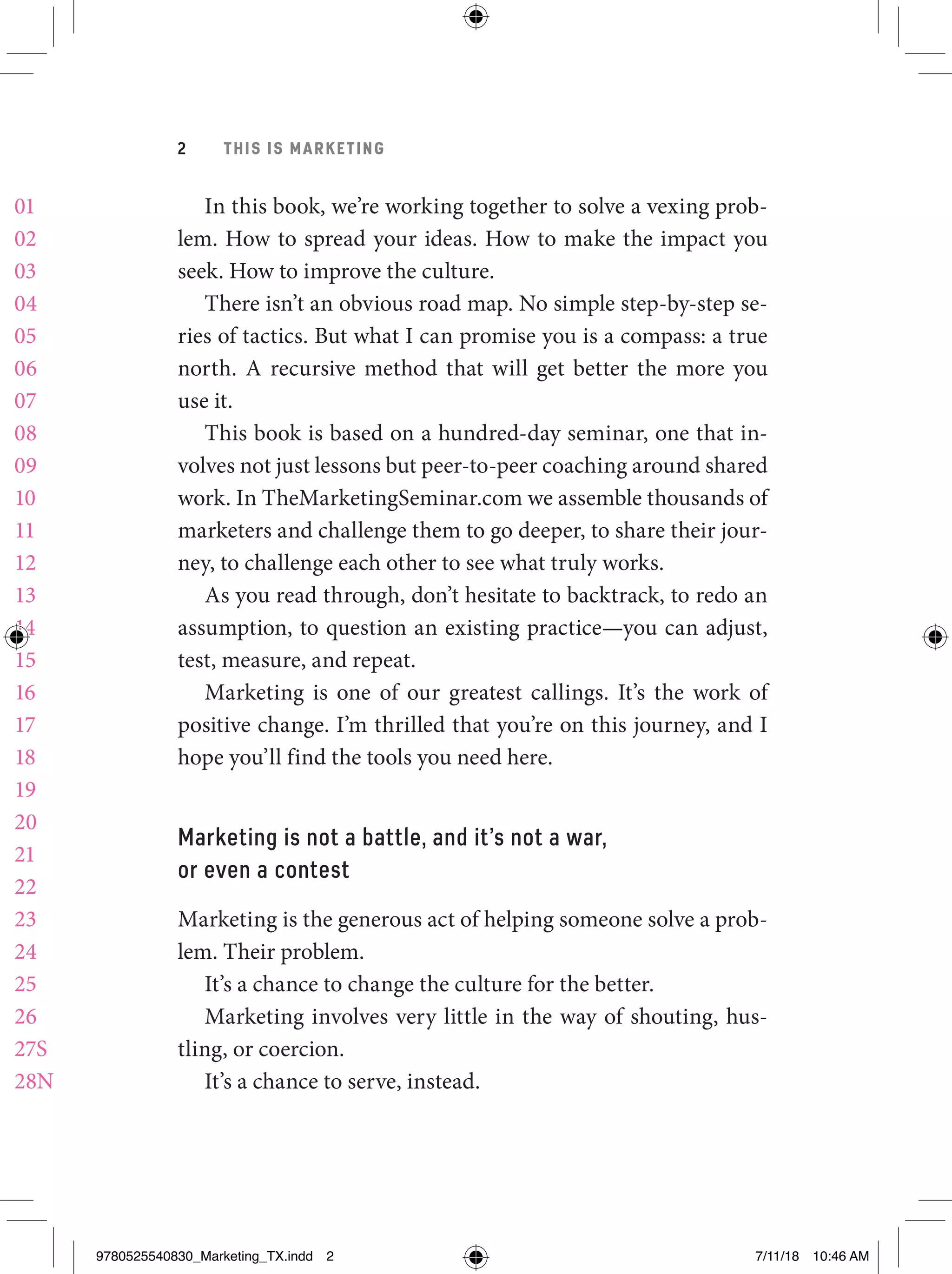 This is Marketing review | PDF