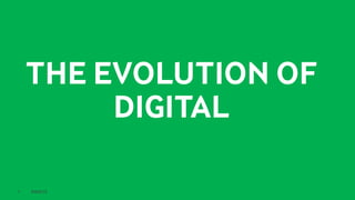 The evolution of digital, excerpt of main presentation | PPT