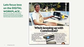 The evolution of digital, excerpt of main presentation | PPT