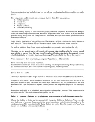 Excerpts the-magic-of-thinking-big refuse to worry about ur health | PDF | Wellness | Healthy Living