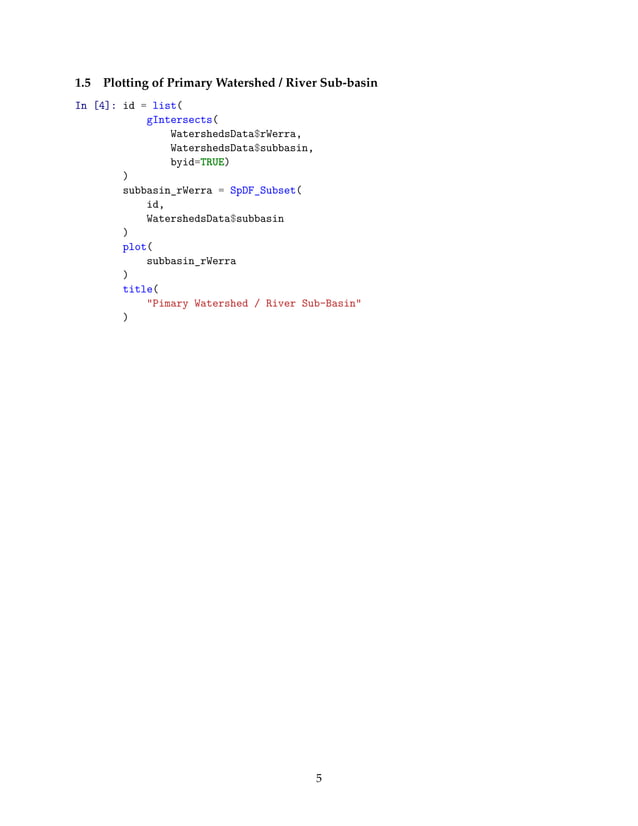 Excerpts from Spatial Data Analysis using R and QGIS | PDF