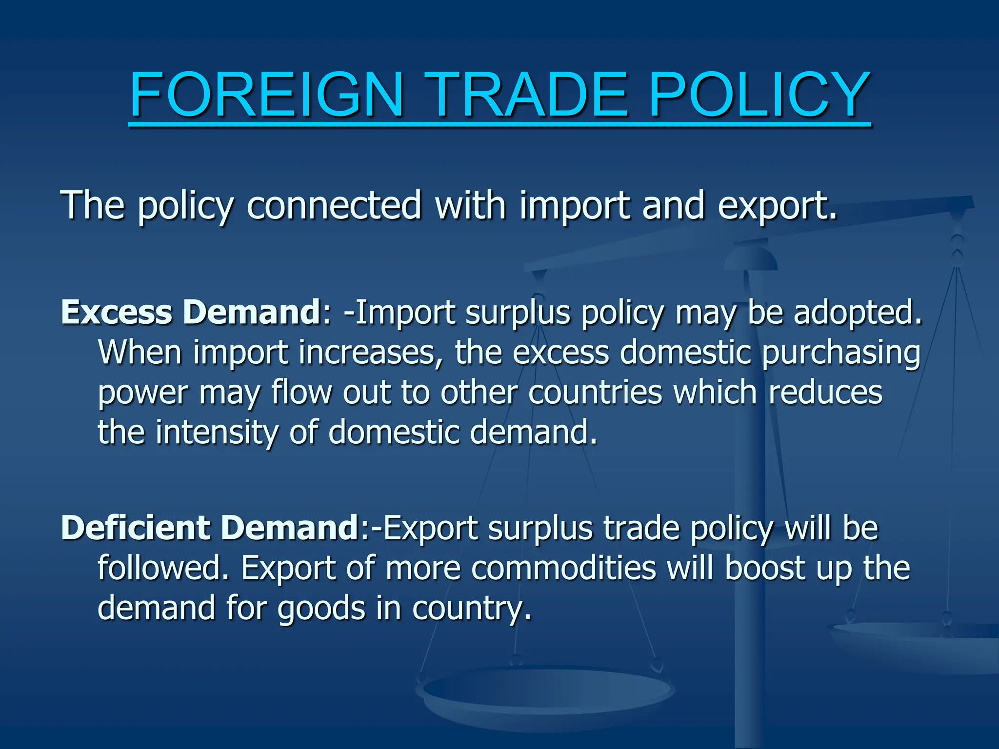 EXCESS AND DEFICIENT DEMAND (1).ppt class 12 | PPT