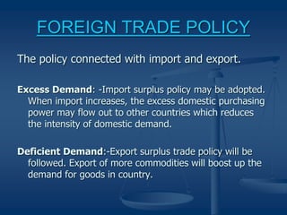EXCESS AND DEFICIENT DEMAND (1).ppt class 12 | PPT