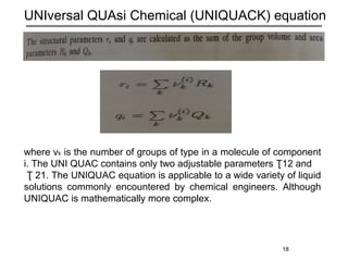 Excess gibbs free energy models | PPT