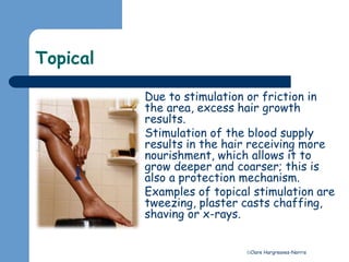 Excess hair growth | PPT